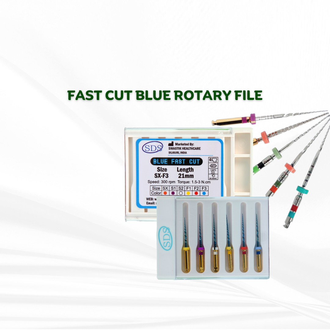 Blue Fast Cut Rotary File – SDS ENDO